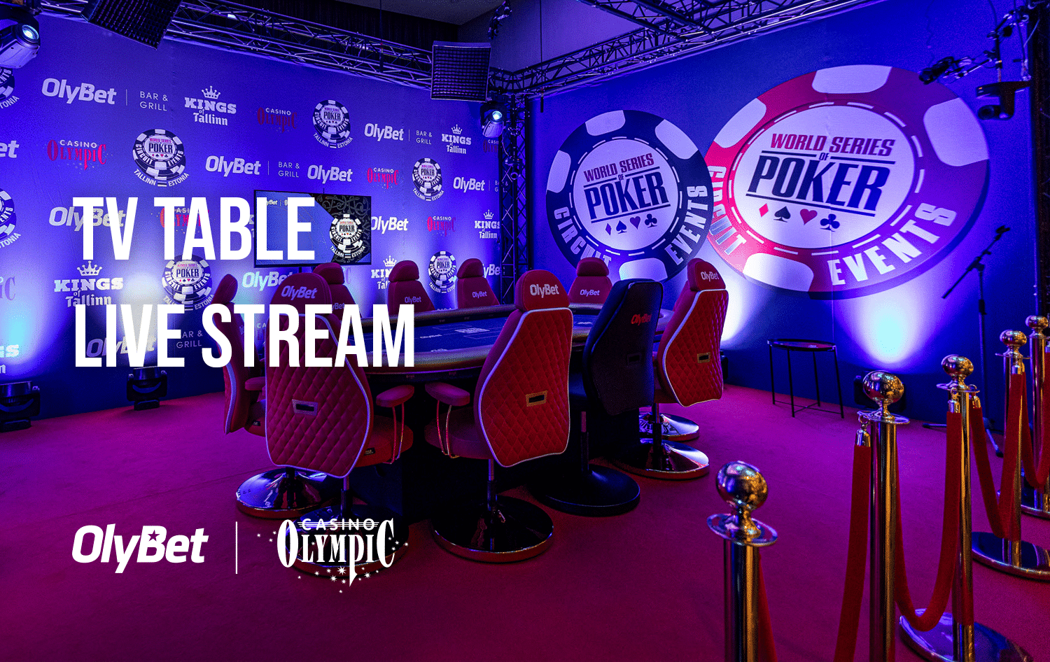 TV Table Stream | WSOP Circuit Tallinn 2024 * OlyBet Events